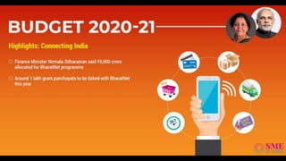 Budget 2020-21 Sectoral Highlights | PPT