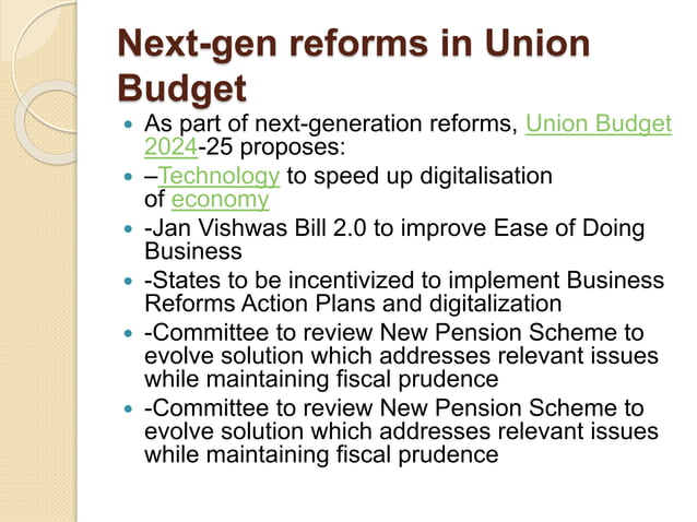 budget powerpoint presentation 2024-25.pptx | Business Accounting & Finance | Business