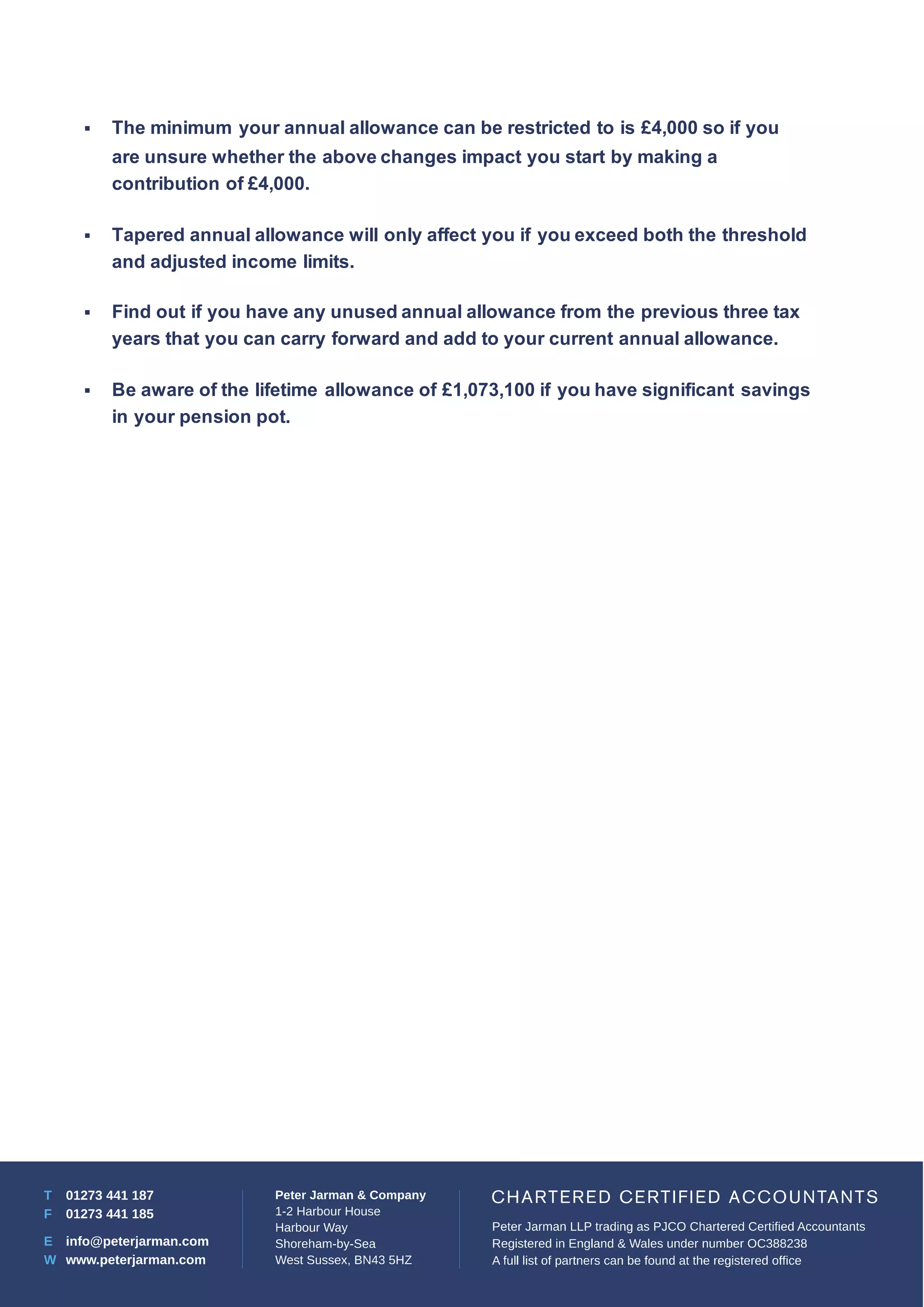 Budget 2020 & Pensions | PDF