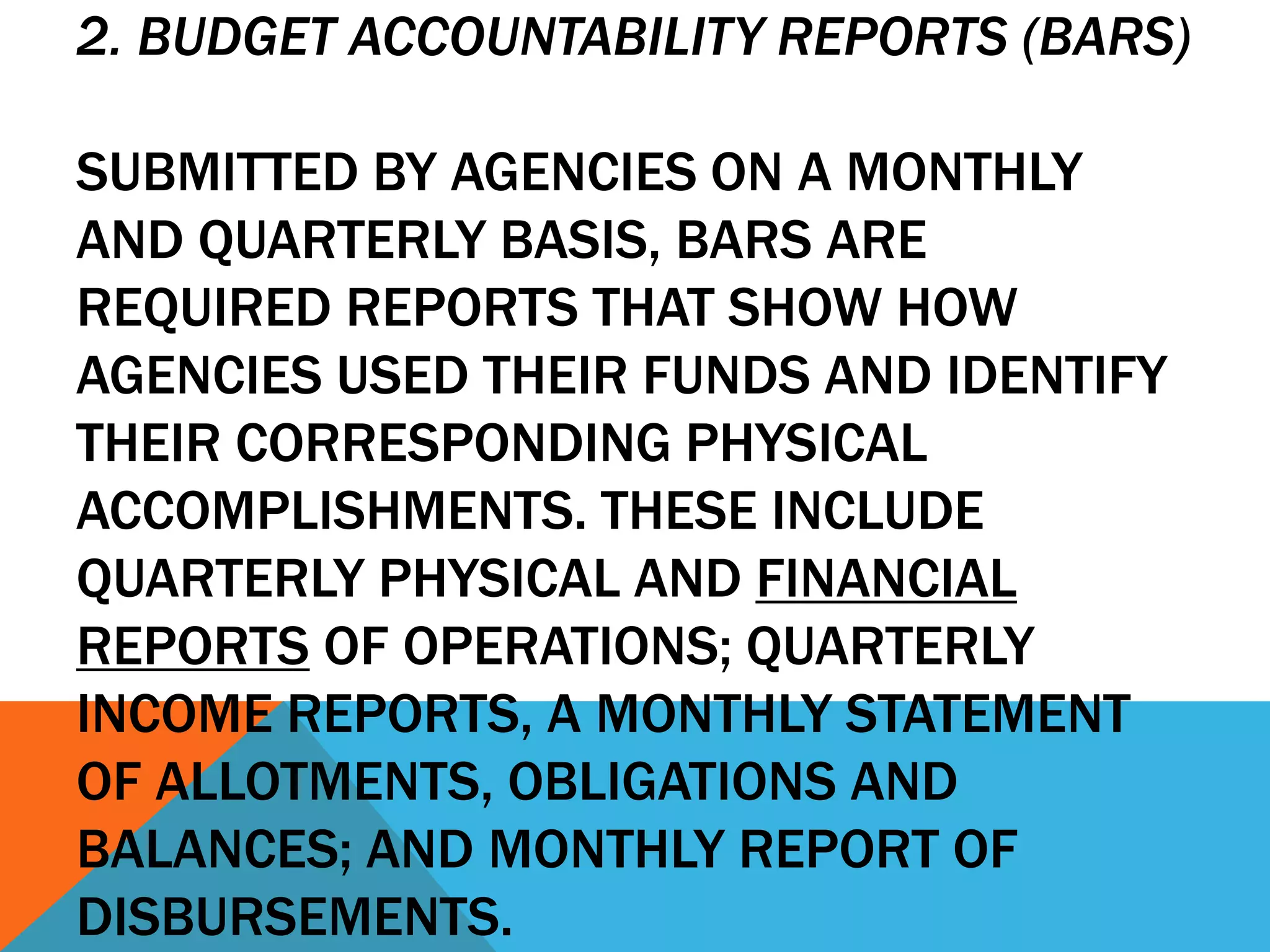 Budget accountability | PPTX