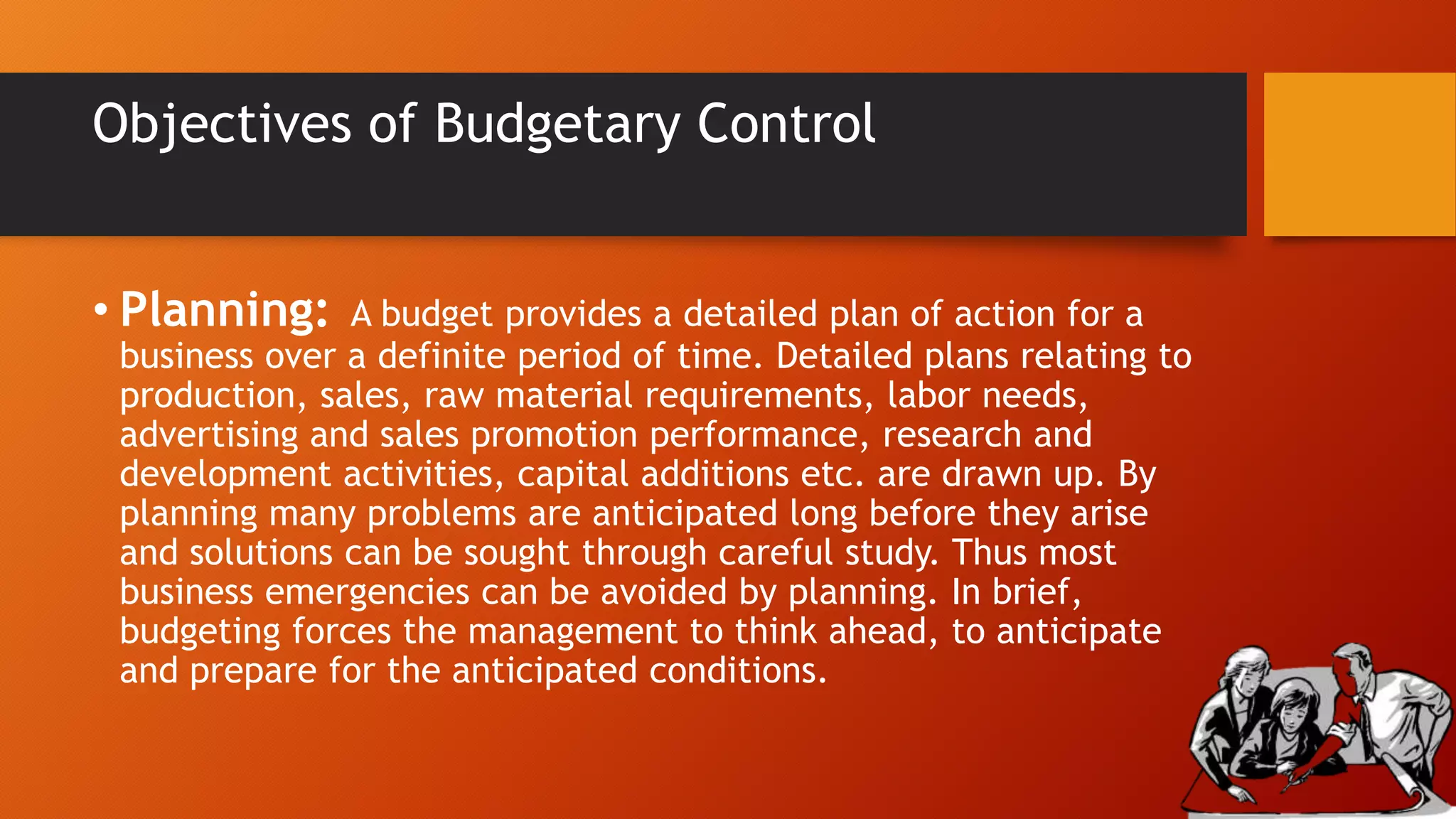 Budget and budgetary control | PPTX