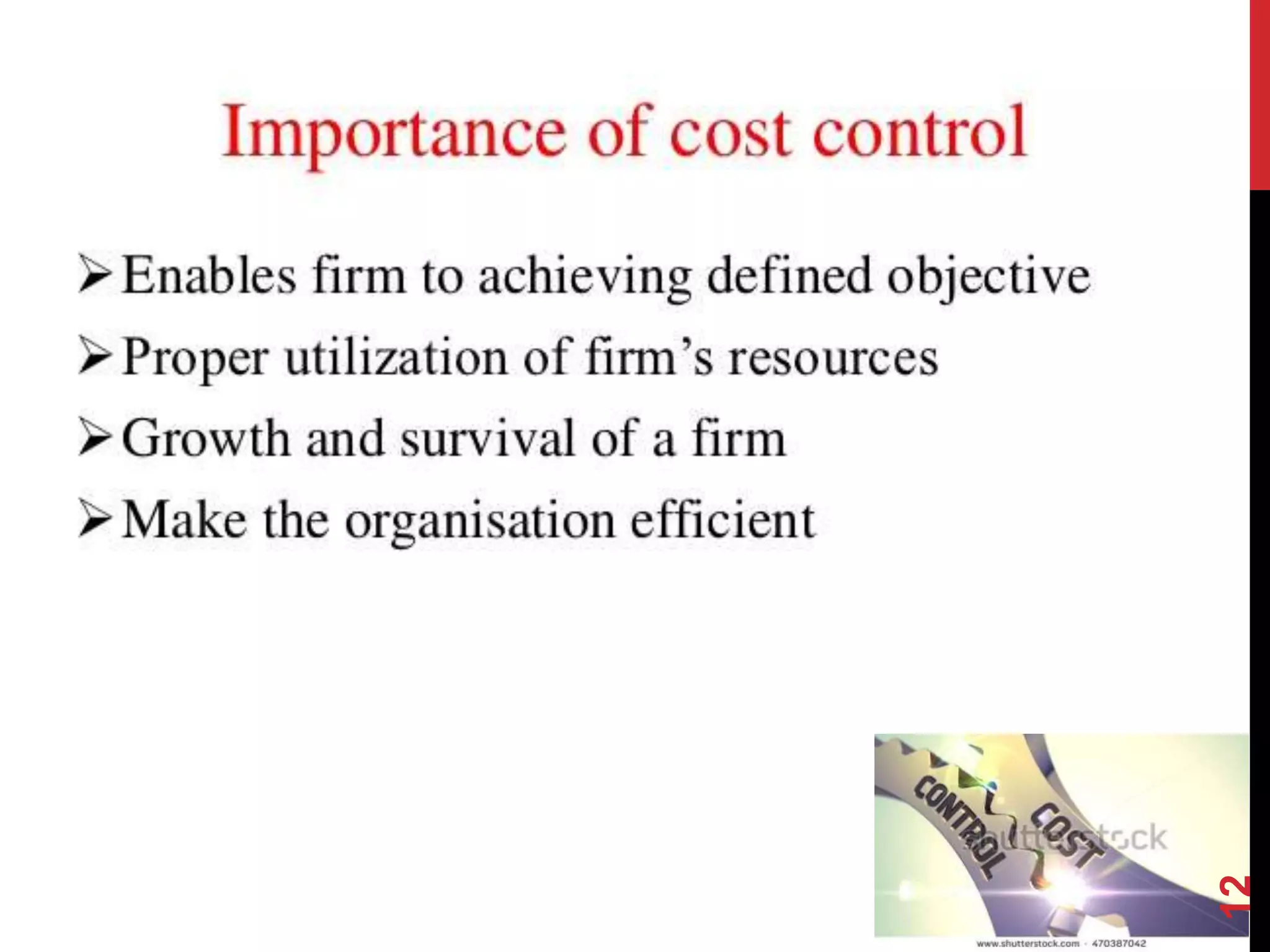 Budget and cost control | PPTX