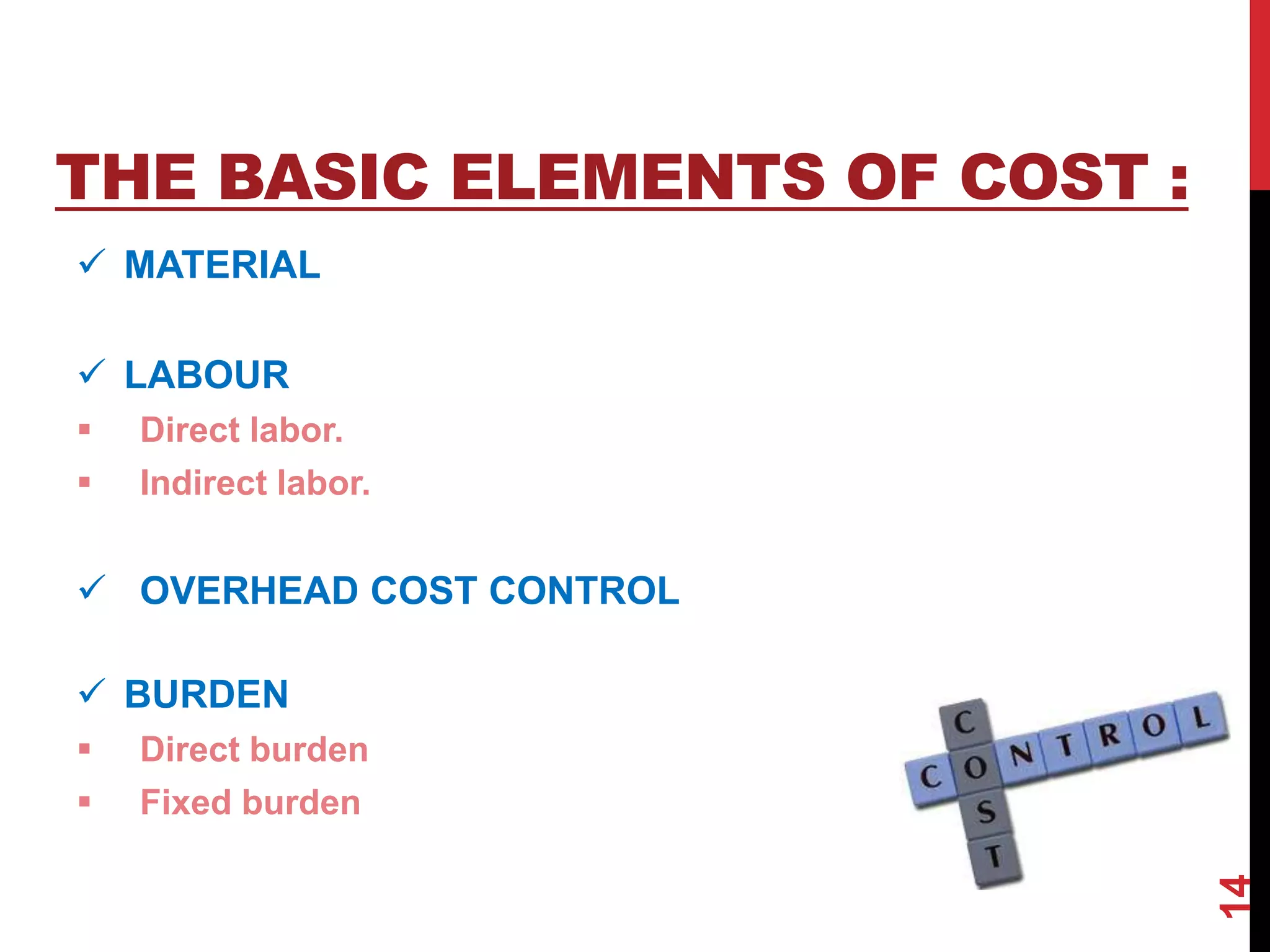 Budget and cost control | PPTX
