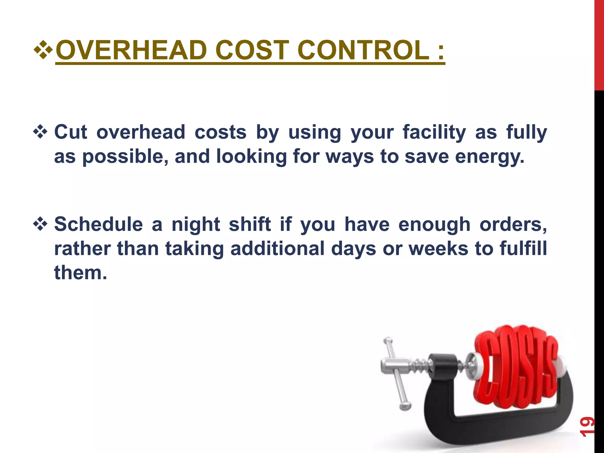 Budget and cost control | PPTX