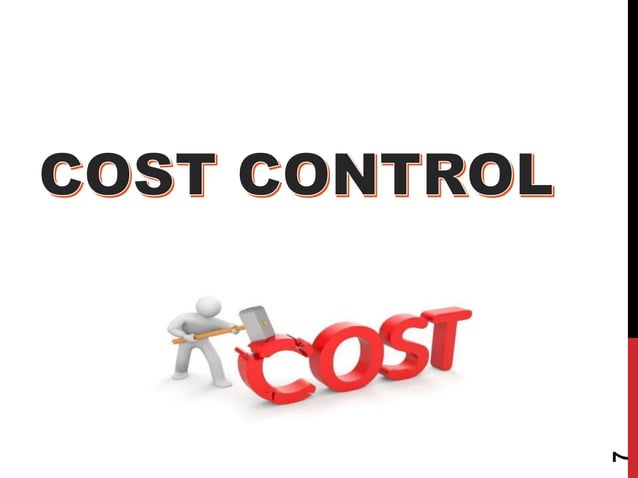 Budget and cost control | PPTX