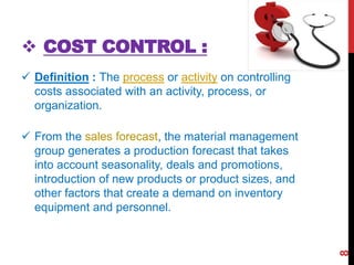 Budget and cost control | PPTX