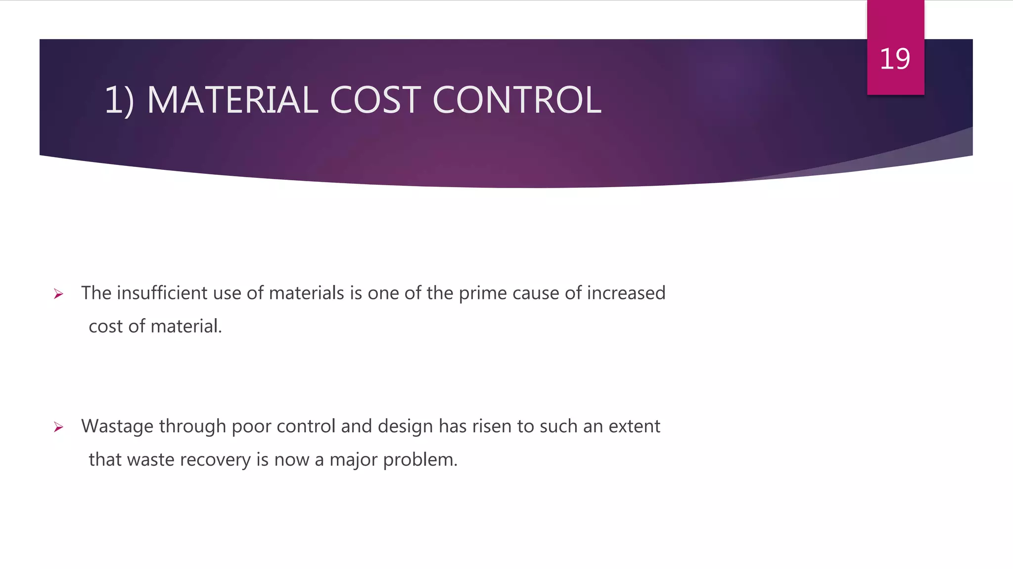 Budget and cost control slide share | PPTX