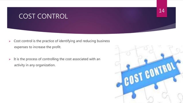 Budget and cost control slide share | PPTX | Business Accounting ...