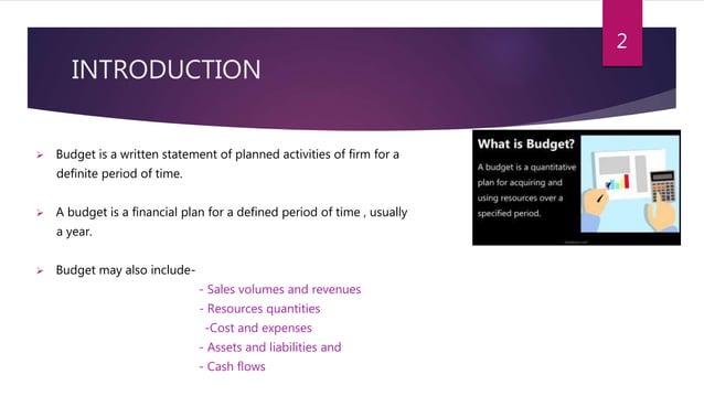 Budget and cost control slide share | PPTX | Business Accounting ...