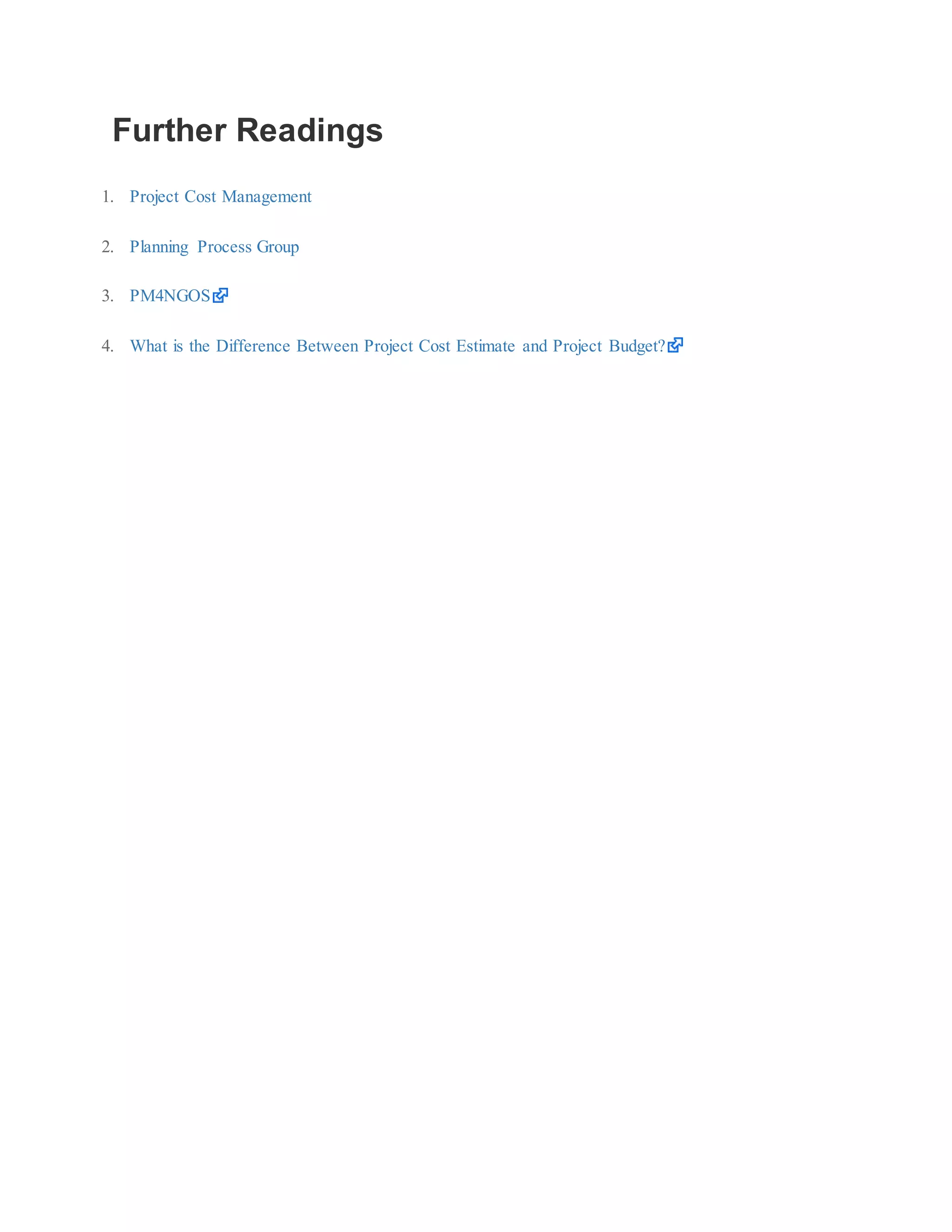 Budget and cost estimates - PMP/CAPM from PMI | PDF Budget and cost estimates - PMP/CAPM from PMI | PDF