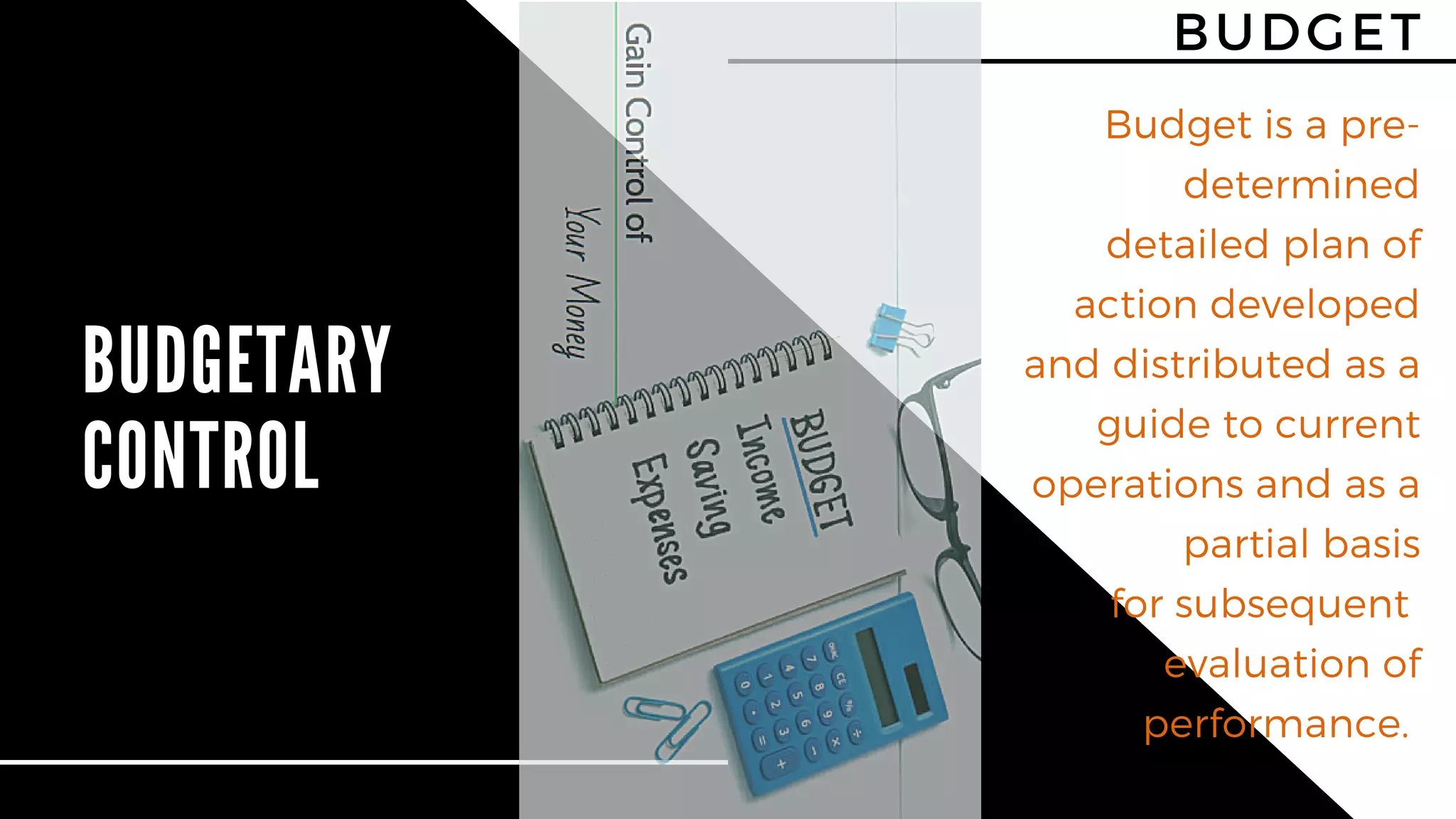 Budgetary control | PPT