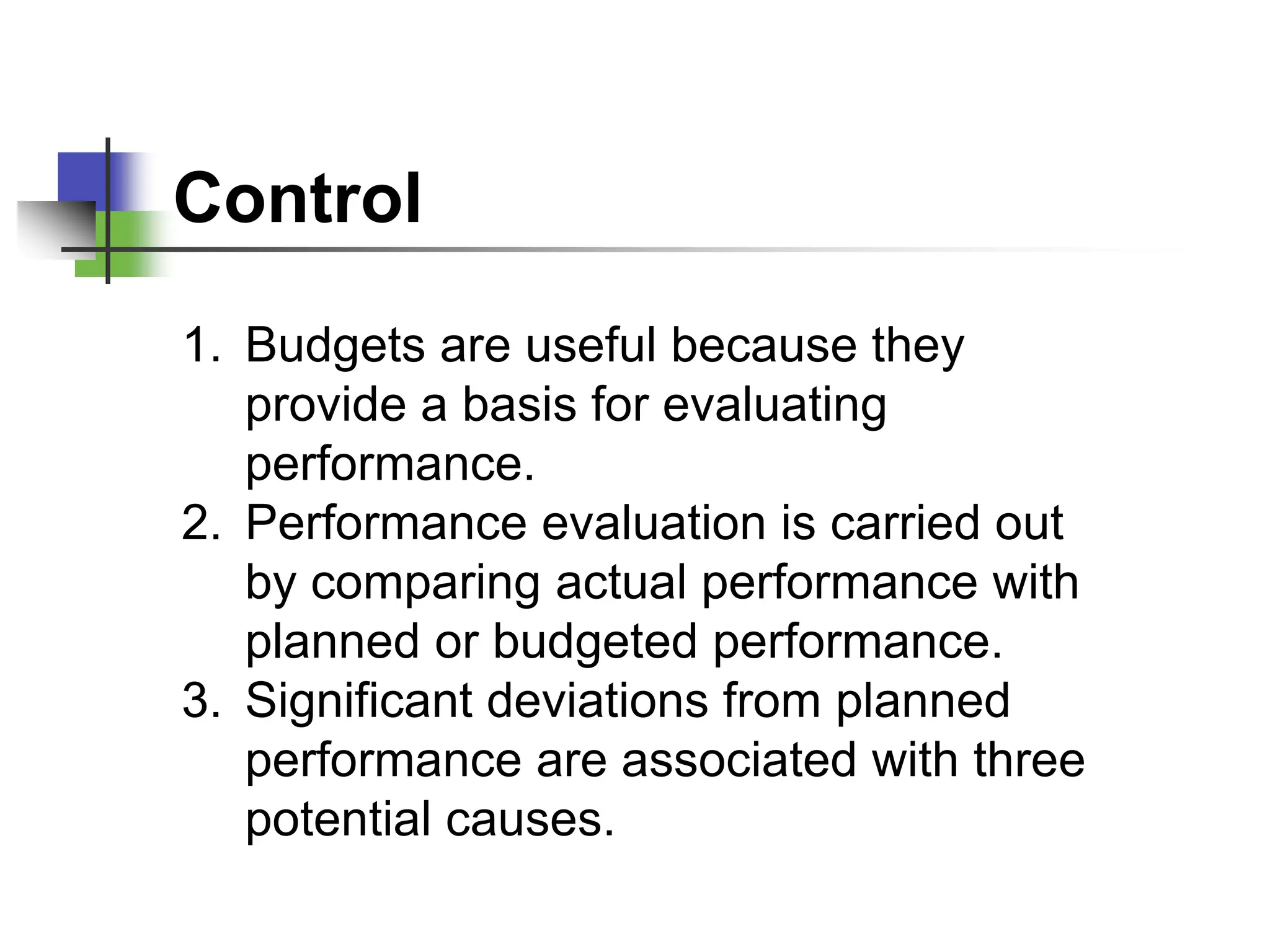 Budgetary Control and Planning and its strategies | PPT