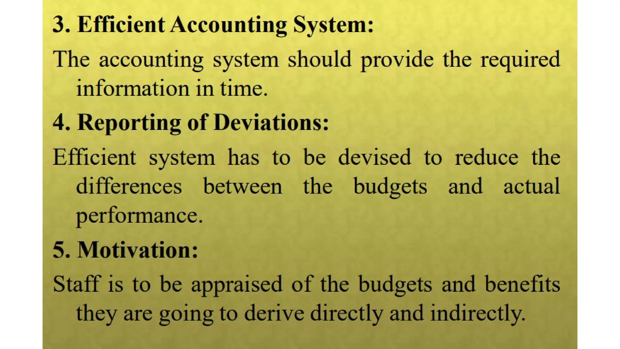 Budgetary Control Budget Types Of Budget Ppt