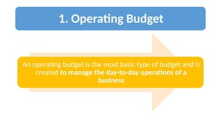 Budgetary Control , Budget, types of budget | PPTX