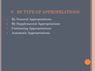 Budgetary Procedures | PPT