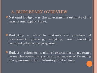 Budgetary Procedures | PPT