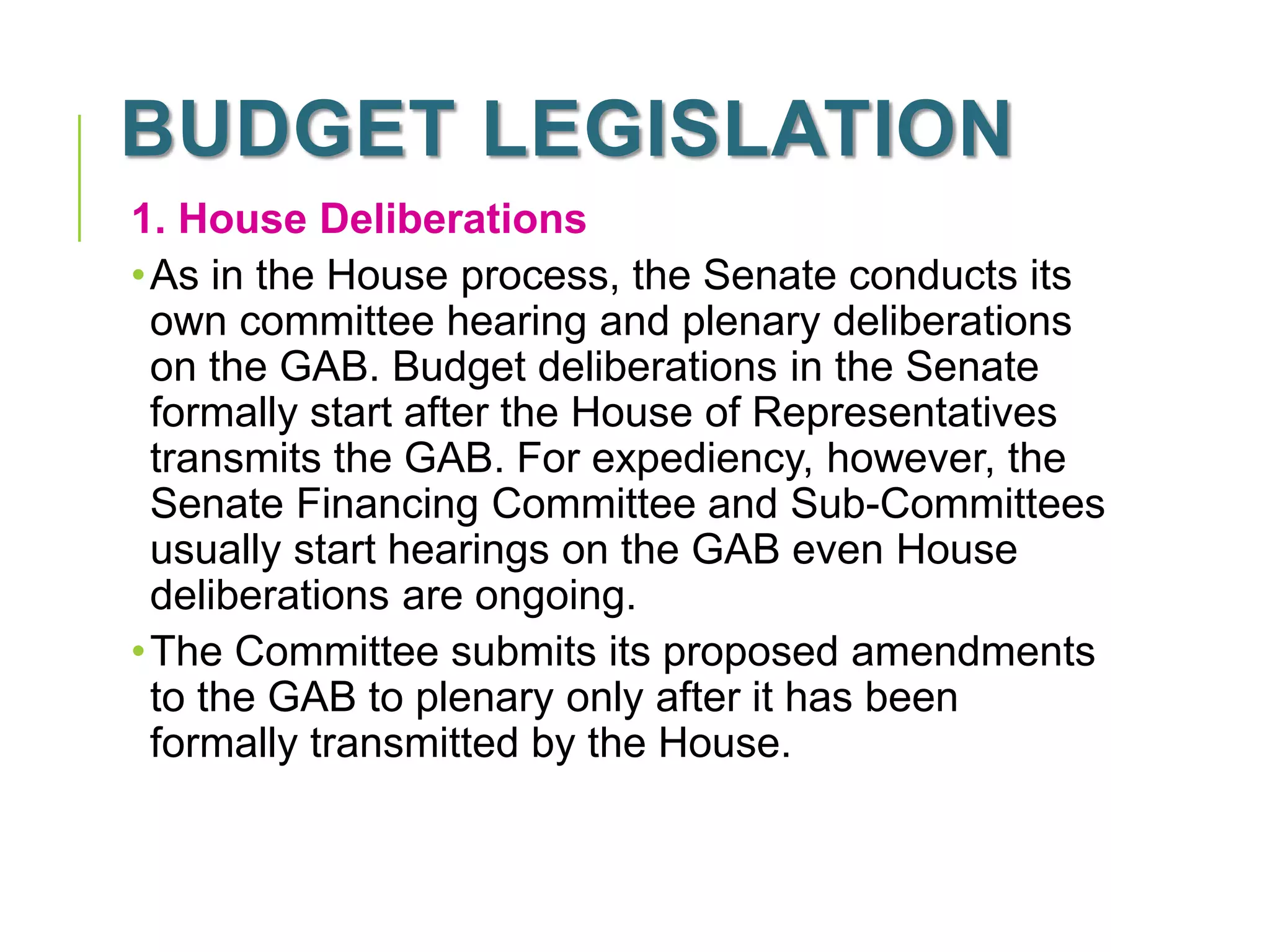 Budgetary System: Budget Process of the Philippine Government | PPTX