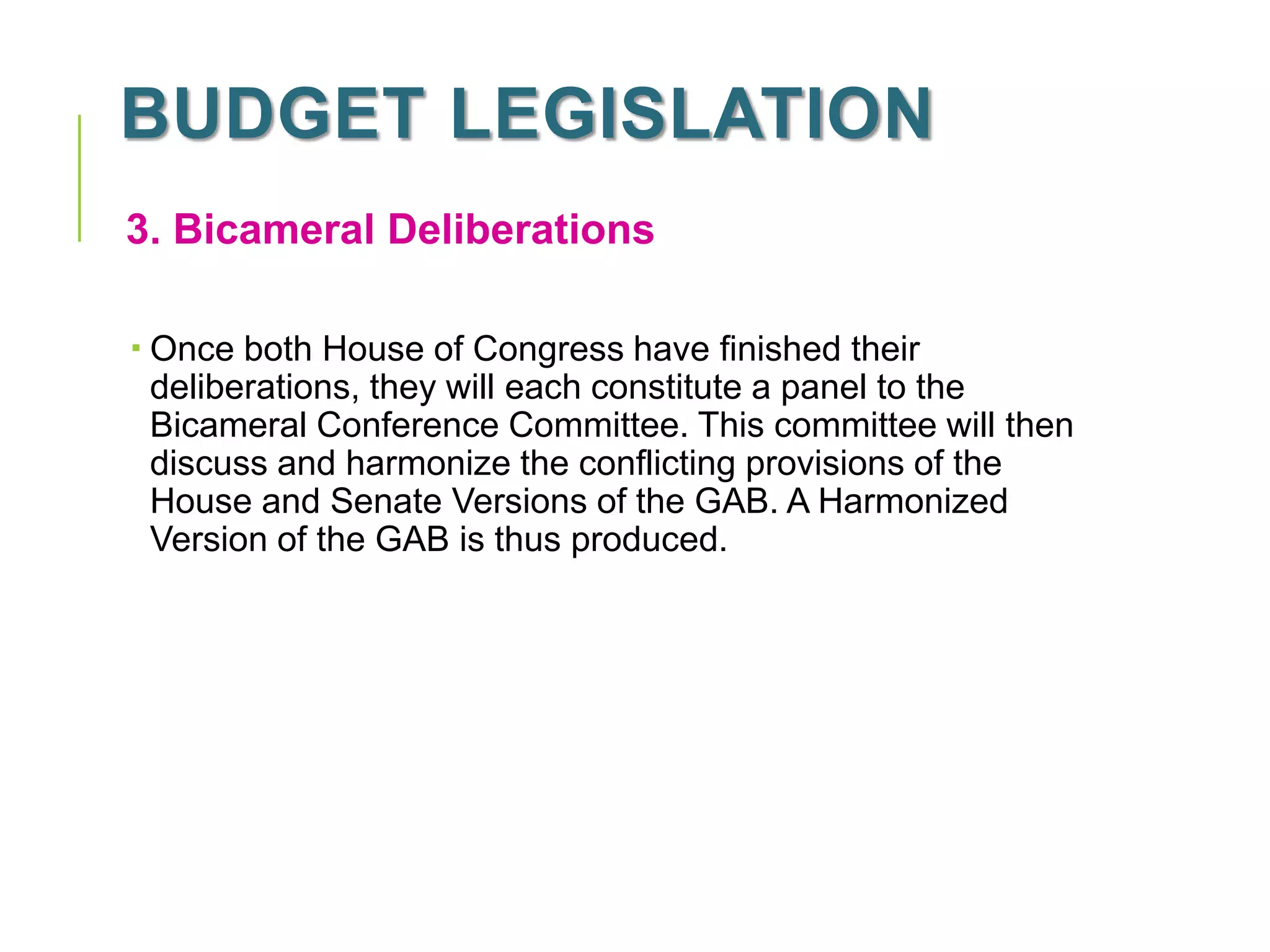 Budgetary System: Budget Process of the Philippine Government | PPTX