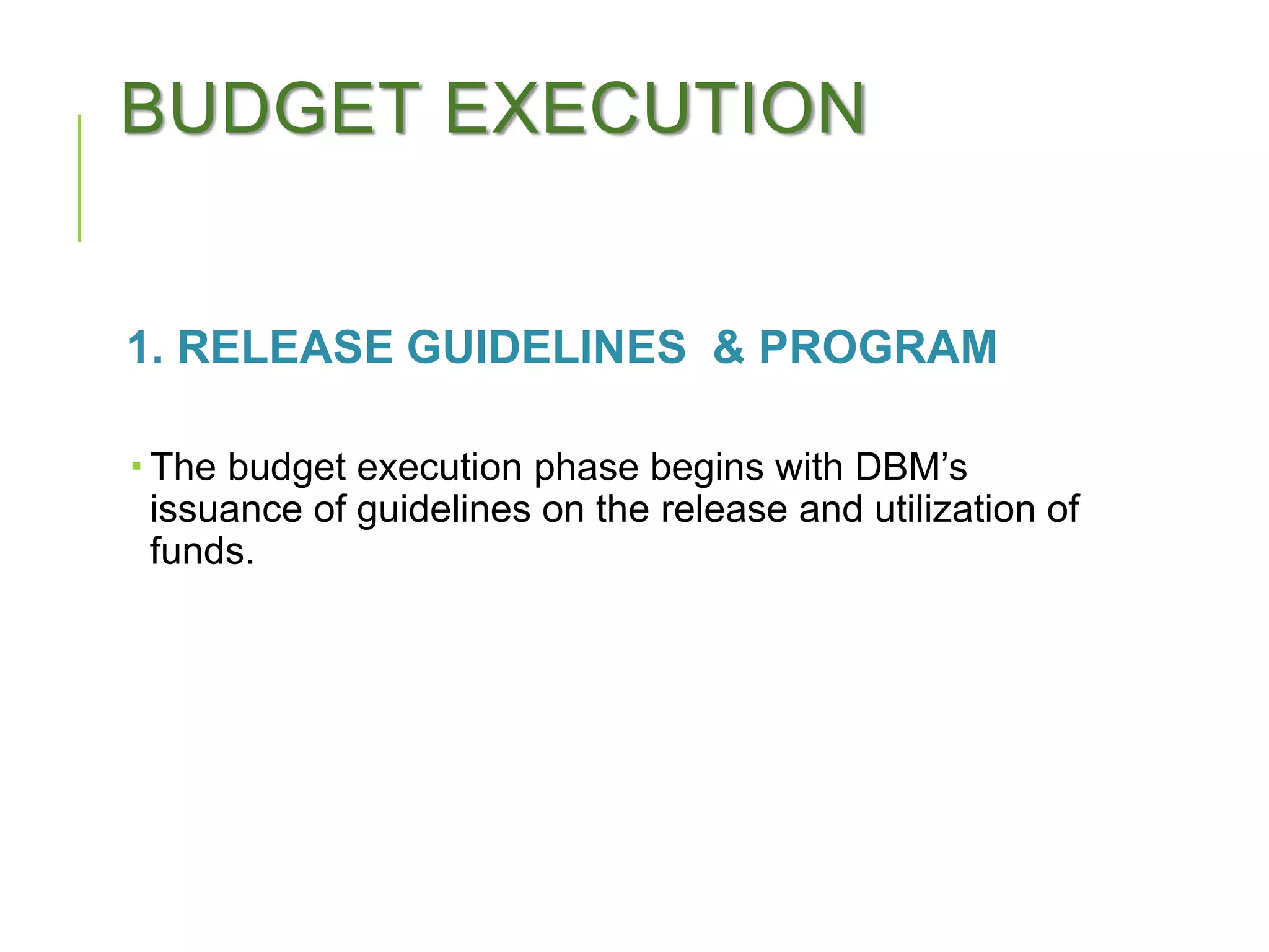 Budgetary System: Budget Process of the Philippine Government | PPTX