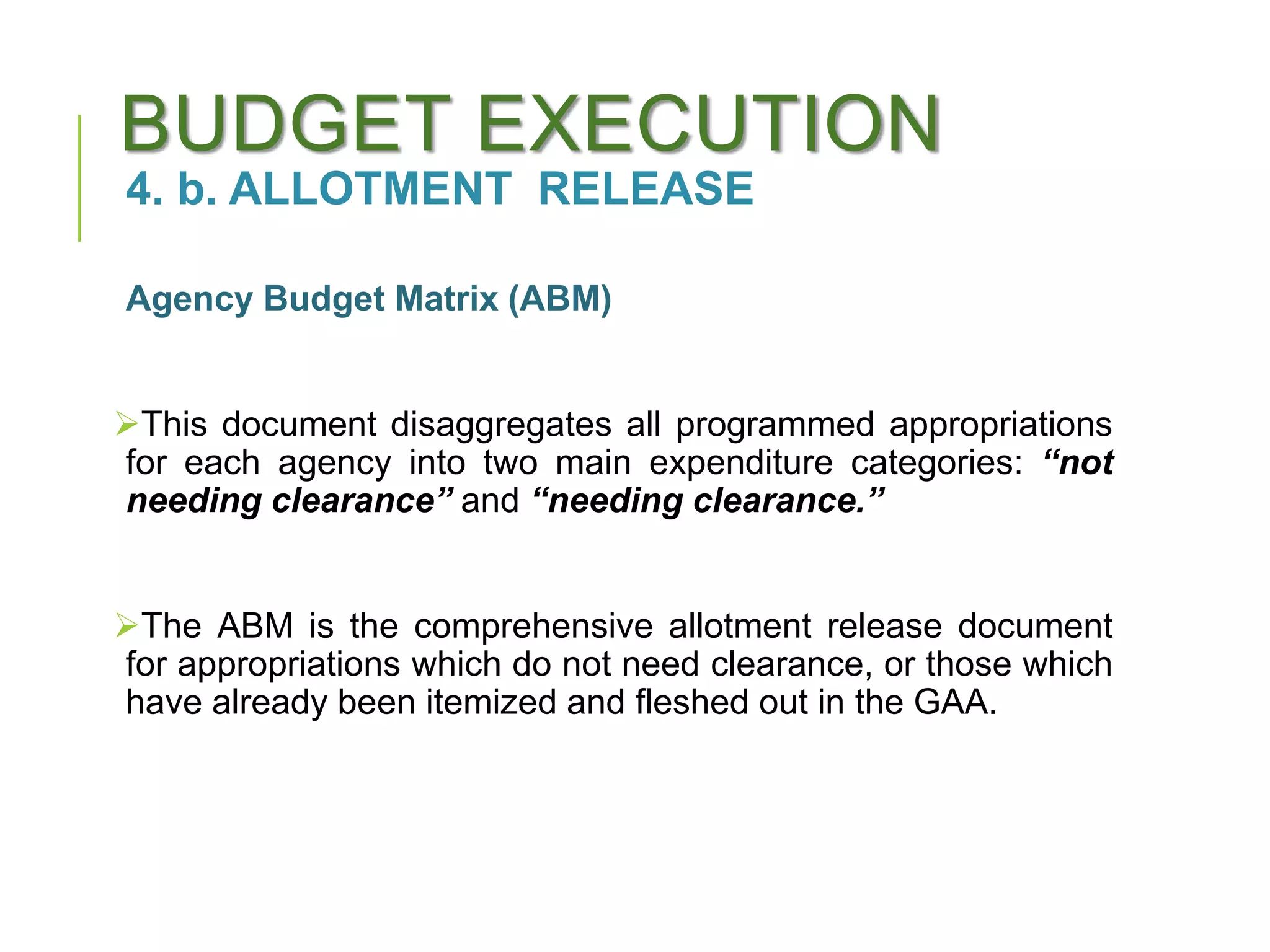 Budgetary System: Budget Process of the Philippine Government | PPTX