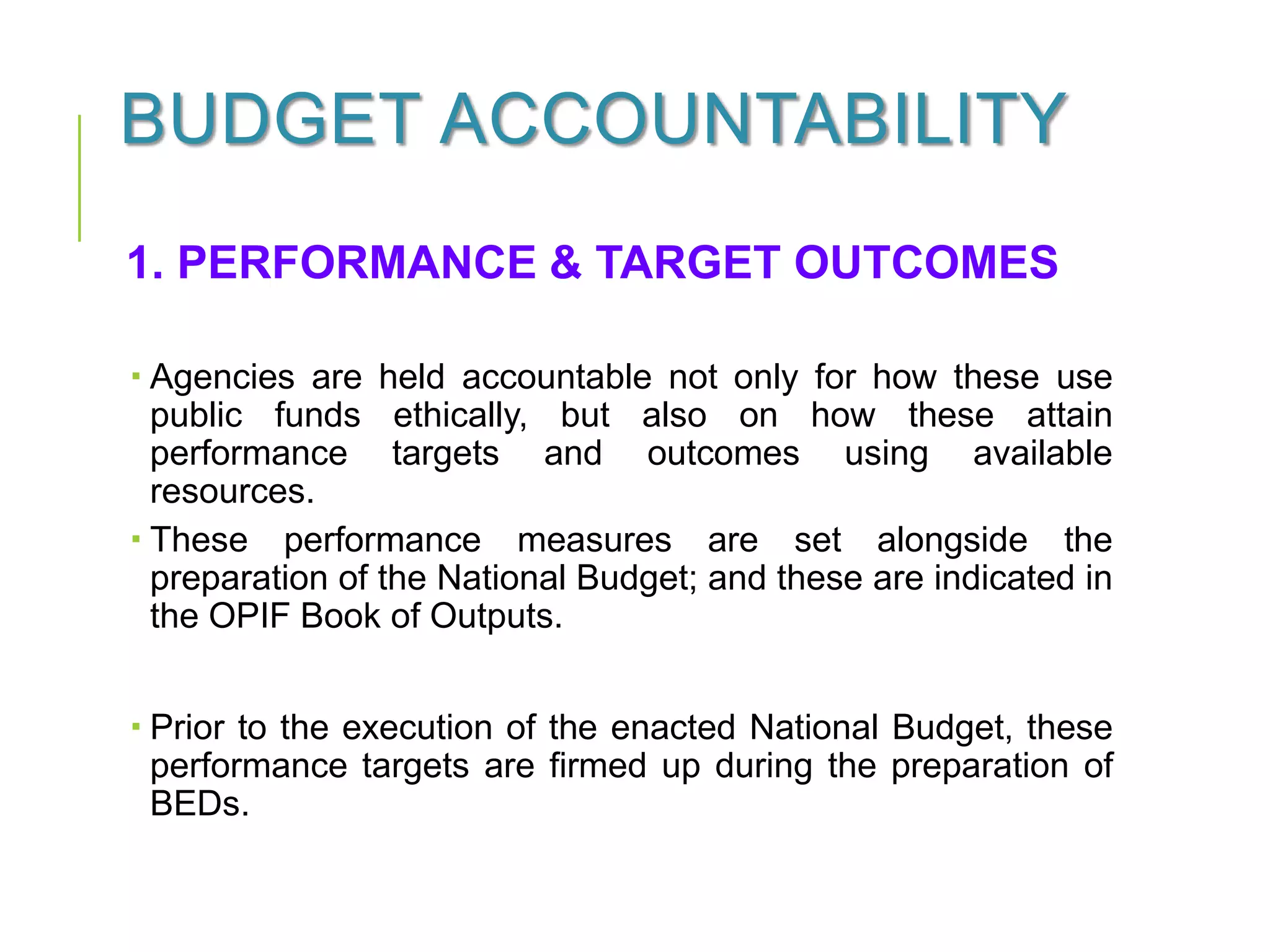 Budgetary System: Budget Process of the Philippine Government | PPTX