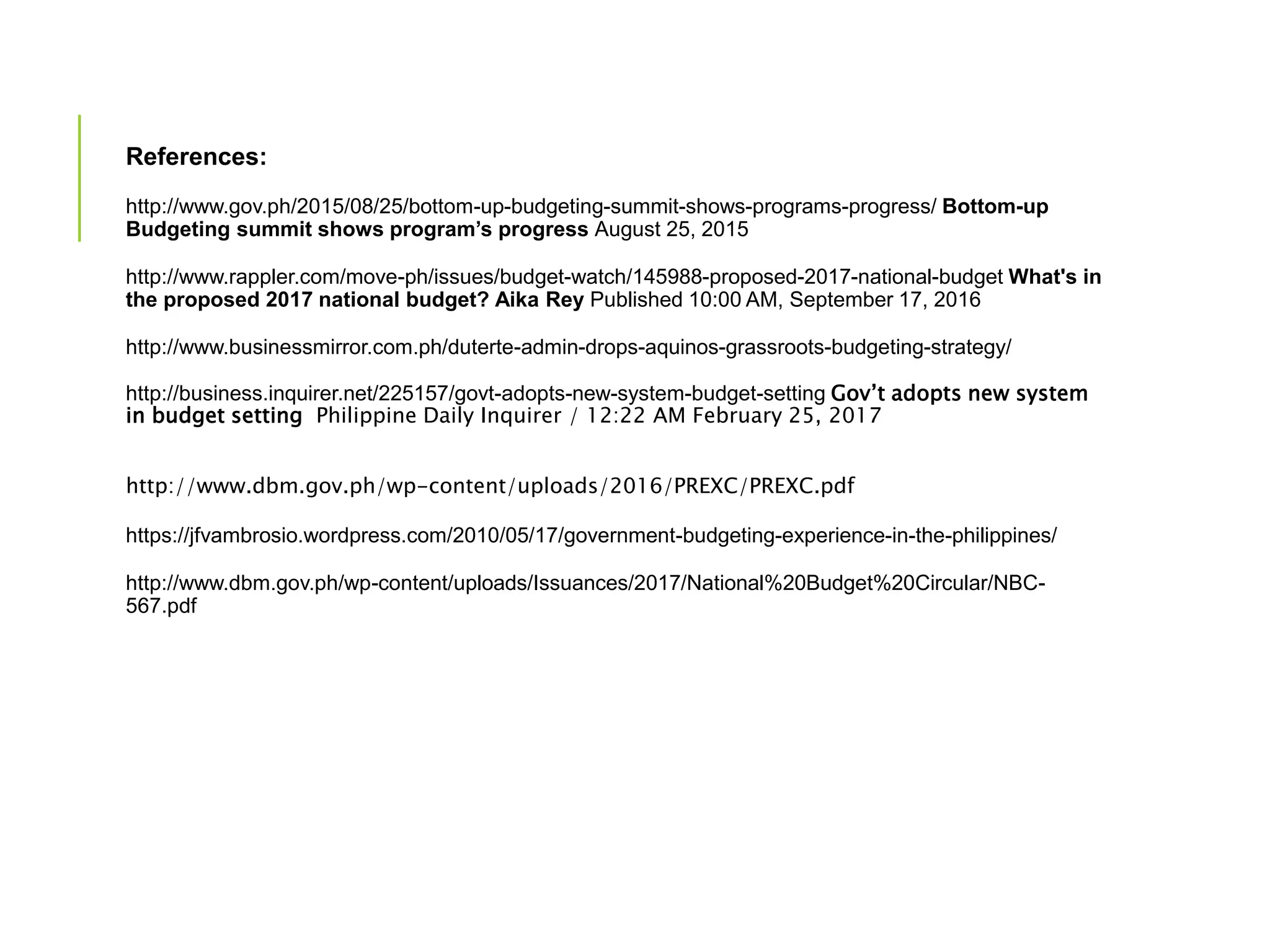 Budgetary System: Budget Process of the Philippine Government | PPTX