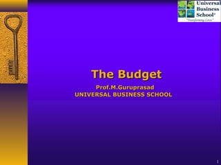 Budget basics UBS | PPT