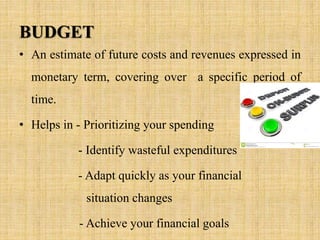 Budget control | PPTX