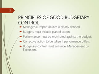 Budget control and budget making techniques in a hospital | PPTX