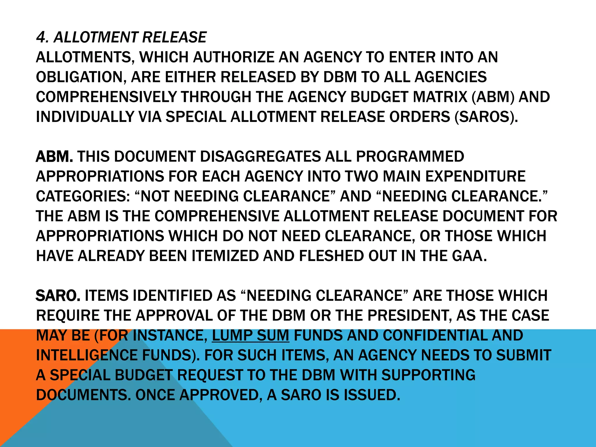 Budget execution | PPTX