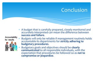 Budget guidelines | PPT