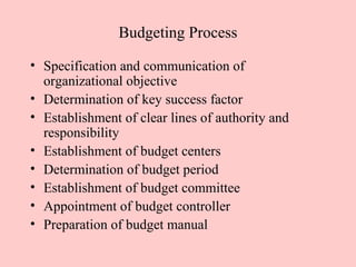 Budgeting | PPT