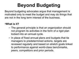 Budgeting | PPT