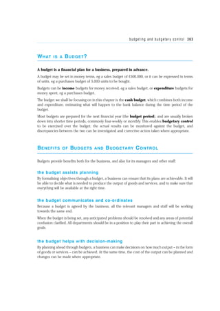 Budgeting and Budgetary Control | PDF