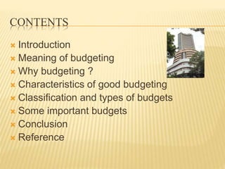Budgeting | PPT