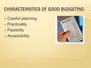 Budgeting | PPT