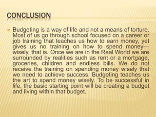 Budgeting | PPTX