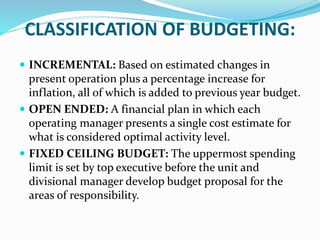 Budgeting | PPTX