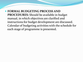 Budgeting | PPTX