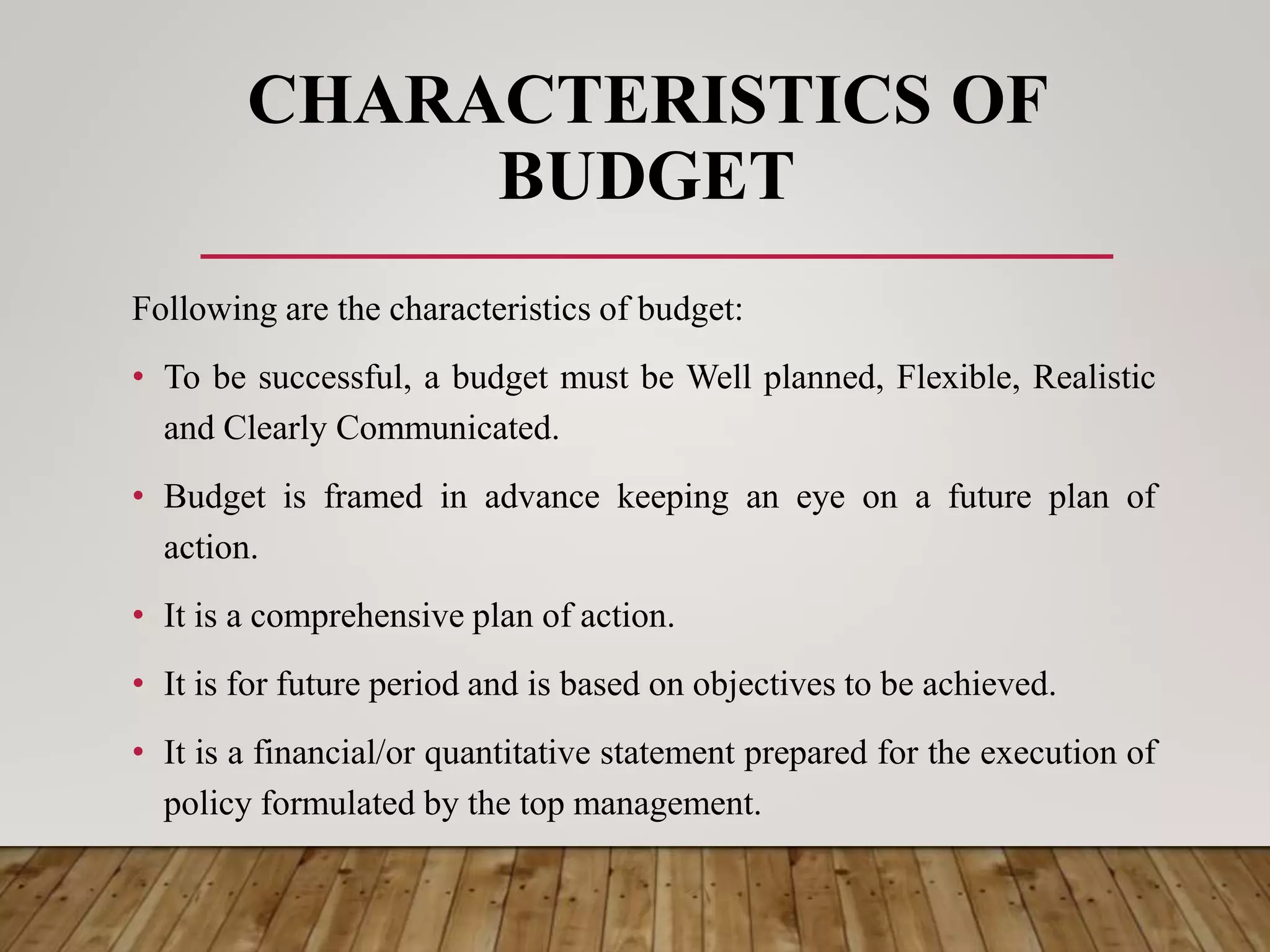 Budgeting | PPTX