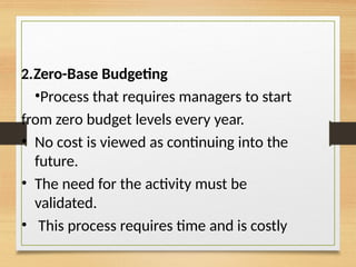 BUDGETING.in an orgarnization is crucial in management | PPTX