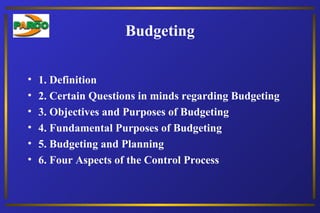 Budgeting and-planning | PPT