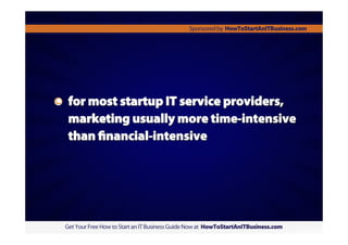 Budgeting for How to Start a Computer Consulting Business (Slides ...