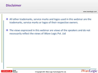 Webcast: BUDGETING - R12.1.3 ORACLE GENERAL LEDGER | PPTX