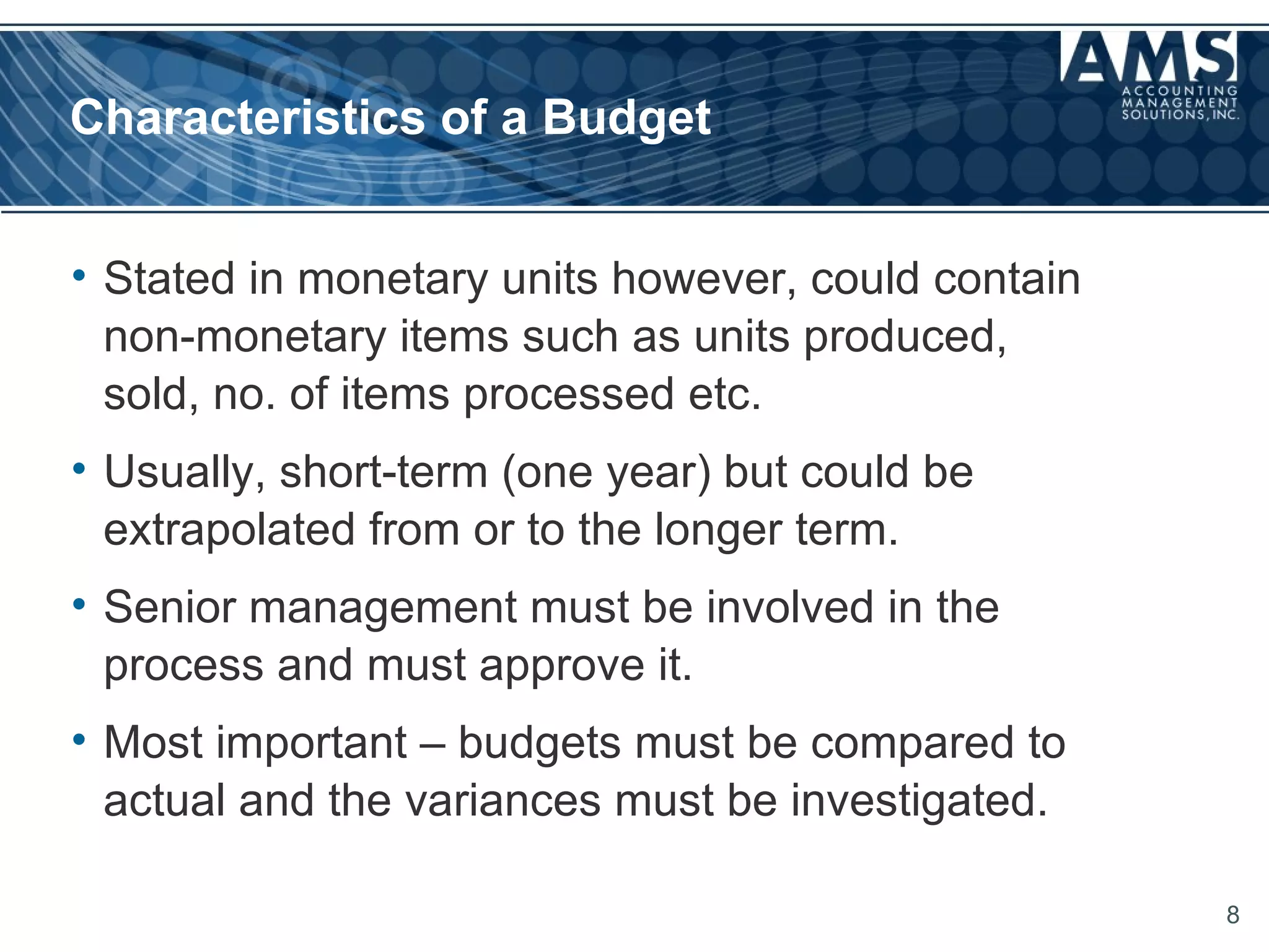 Budgeting 101 for Nonprofits | PPT