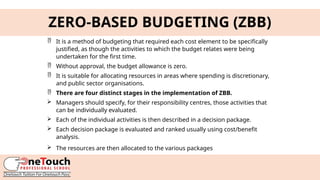 BUDGETING AND BUDGETARY CONTROL PRESENTATION | PPTX