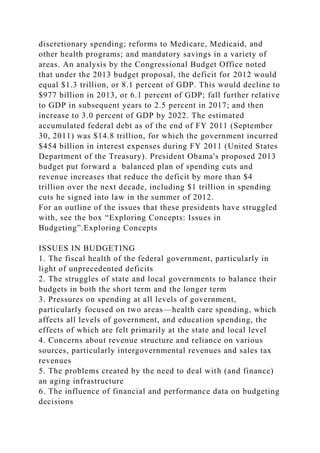 BUDGETING AND FINANCIAL MANAGEMENTPublic budgeting and financi.docx ...