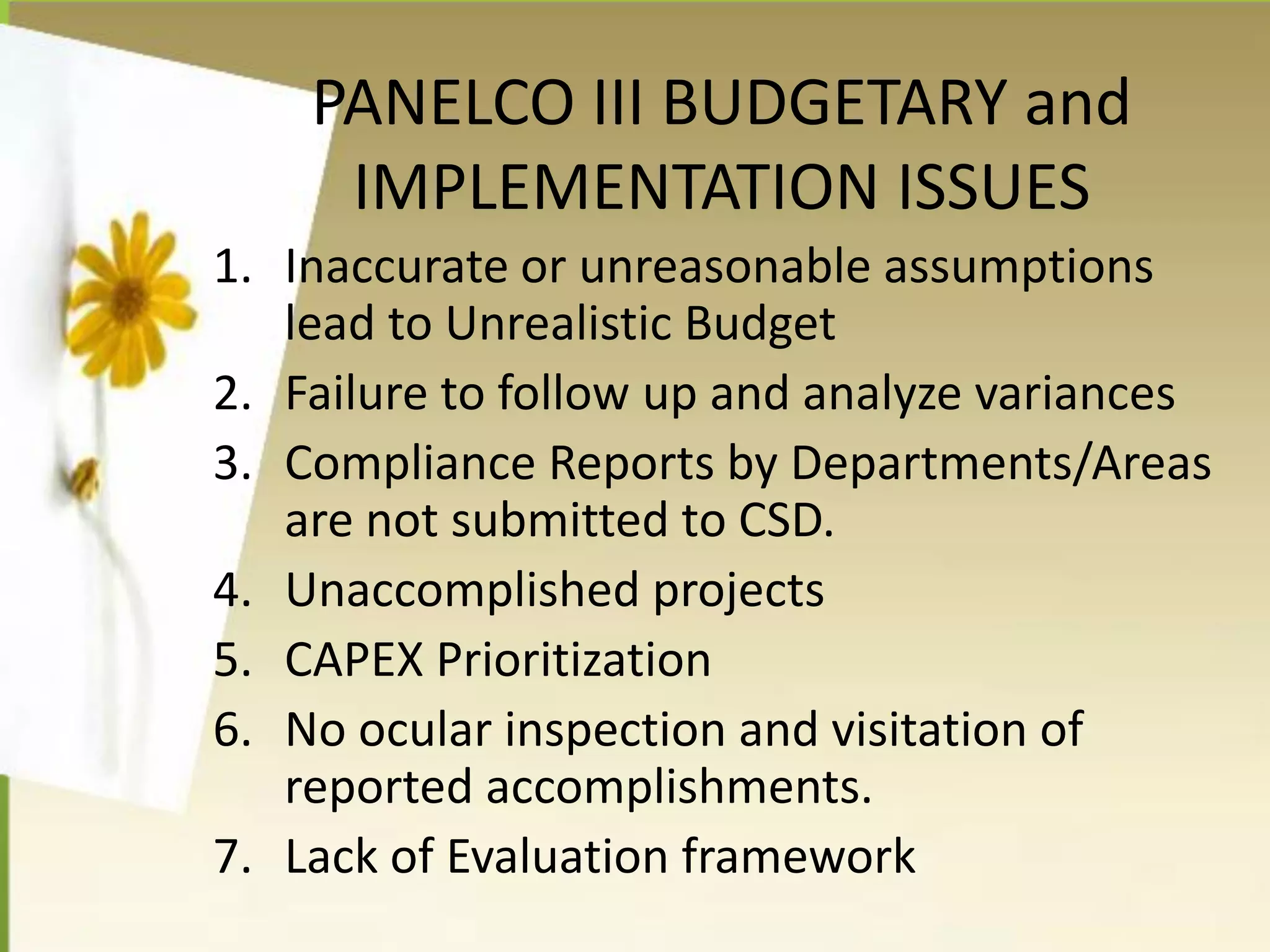 Budgeting and Implementation Plan | PDF