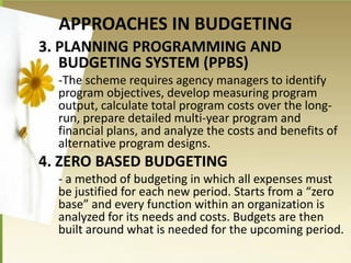 Budgeting and Implementation Plan | PDF