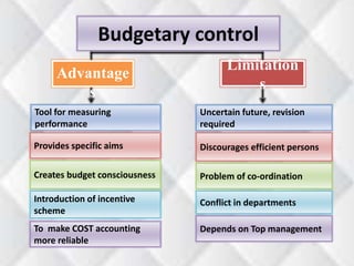 Budget, Budgeting & budgetary control | PPTX